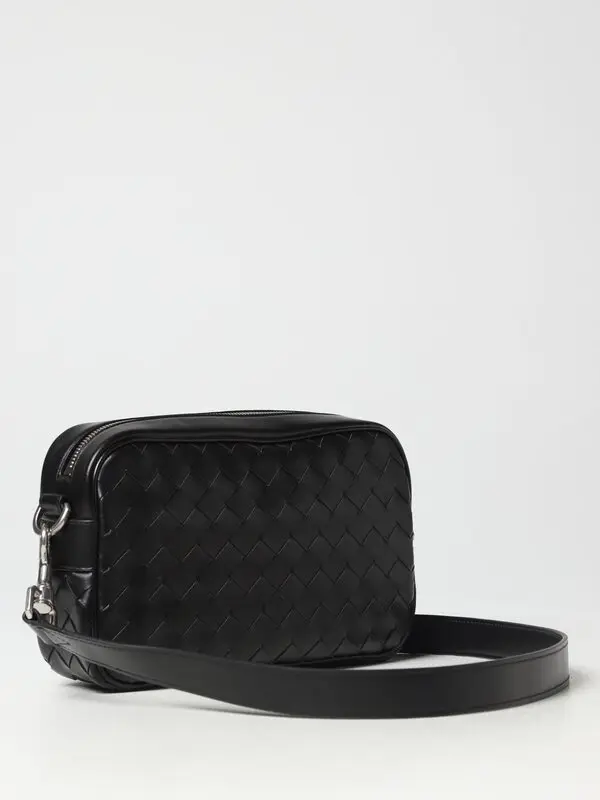 Bottega Veneta Woven Nappa Leather Bag - Black