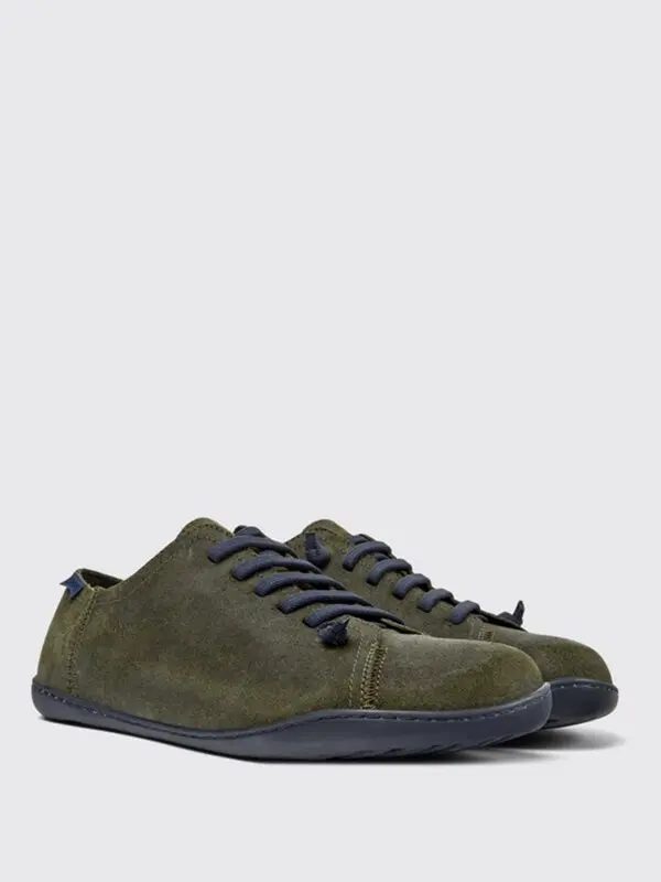 Camper Lace-up Suede Sneakers - Green