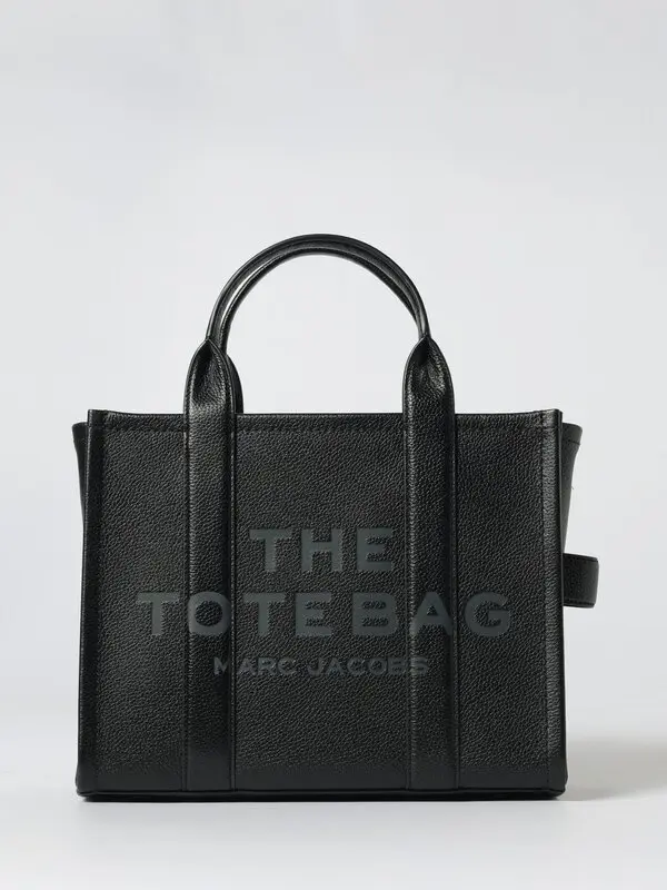 Marc Jacobs The Tote Bag In Grained By - Black