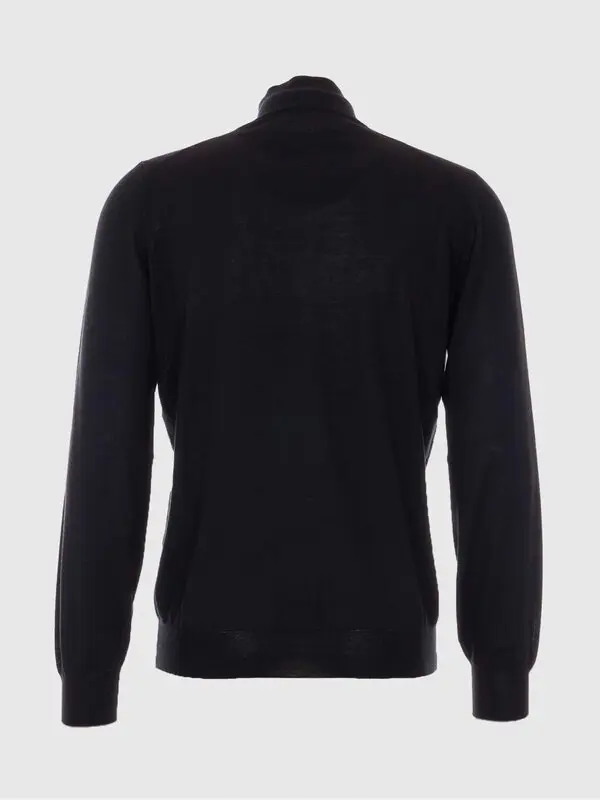 Brunello Cucinelli Cashmere And Silk Turtleneck Zip Cardigan