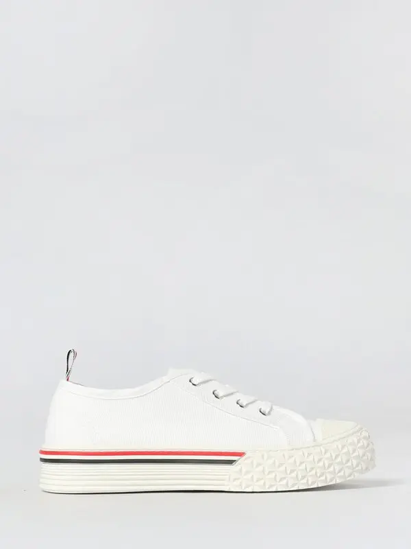 Thom Browne Lace-up Sneakers - White
