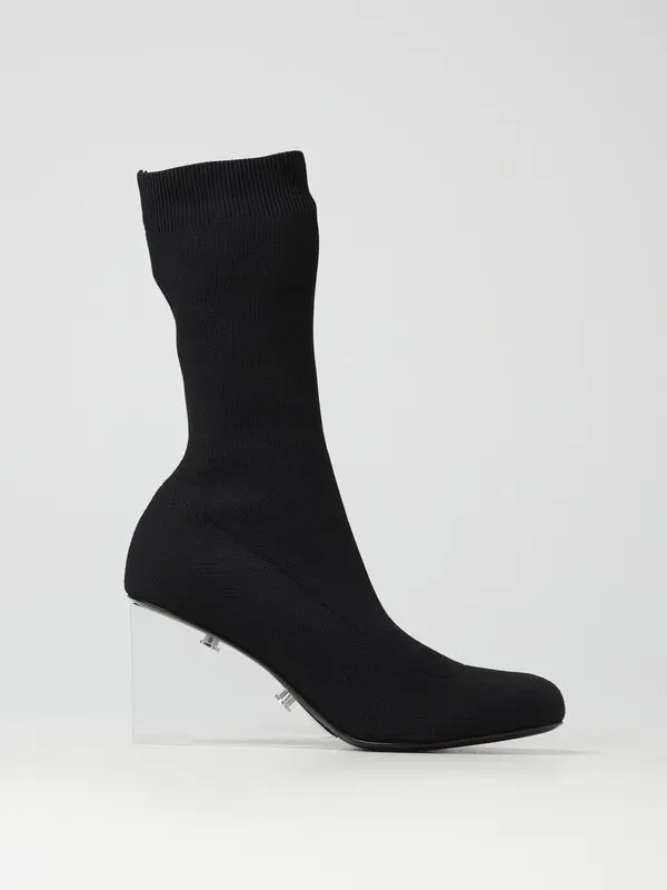 Alexander McQueen Ankle Boot In Stretch Knit