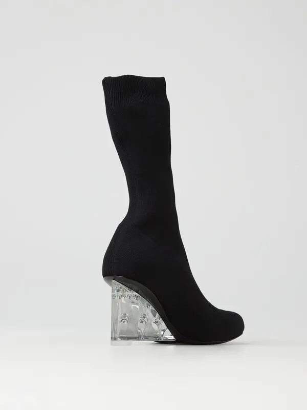 Alexander McQueen Ankle Boot In Stretch Knit