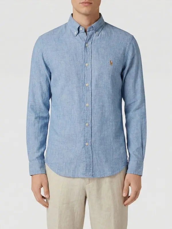 Polo Ralph Lauren Classic Linen Shirt - Blue