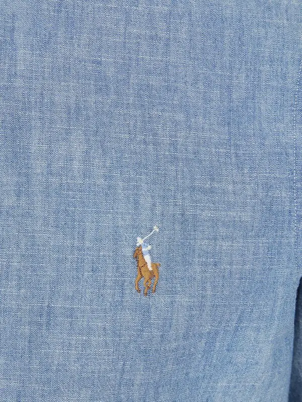 Polo Ralph Lauren Classic Linen Shirt - Blue