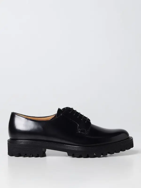 Church's Shannon T Brushed Leather Derby Shoes - Black