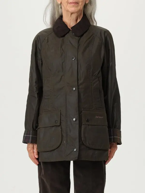 Barbour Beadnell Waxed Cotton Jacket - Black