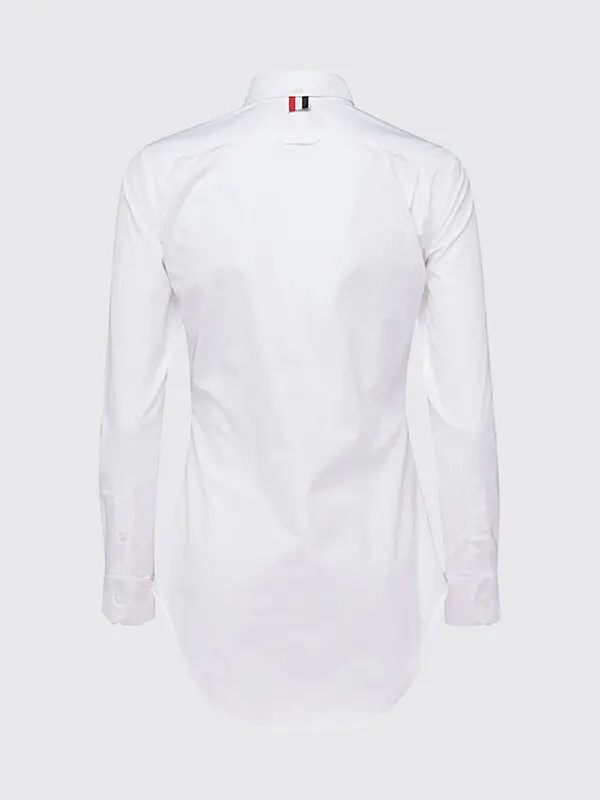 Thom Browne Cotton Poplin Shirt - White