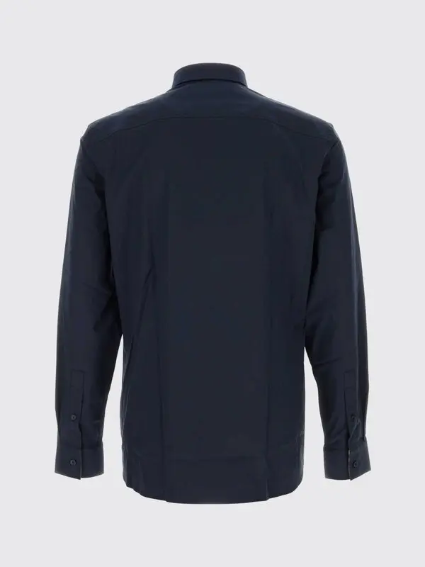 Burberry Slim Fit Stretch-cotton Shirt With French Collar - Navy