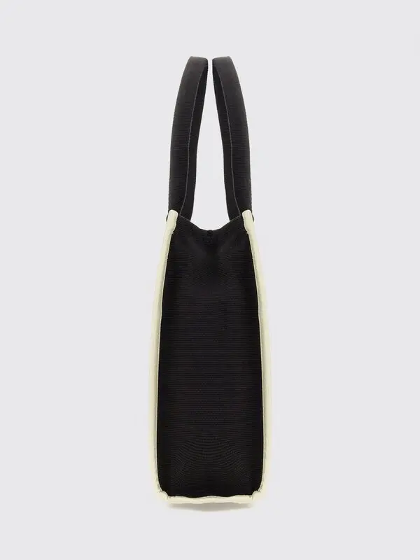 Marc Jacobs The Tote Bag N Canvas With Jacquard Logo - Black