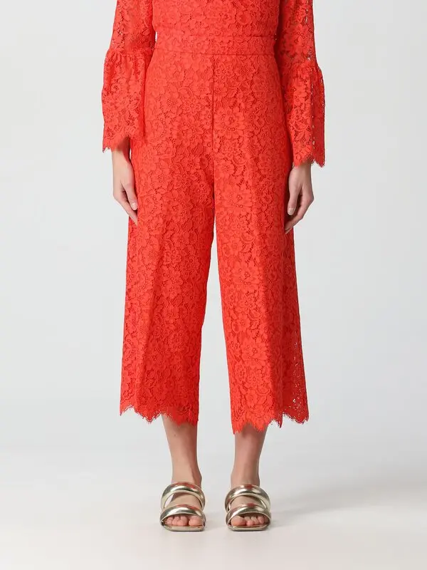 TWINSET Trousers In Macramé Lace