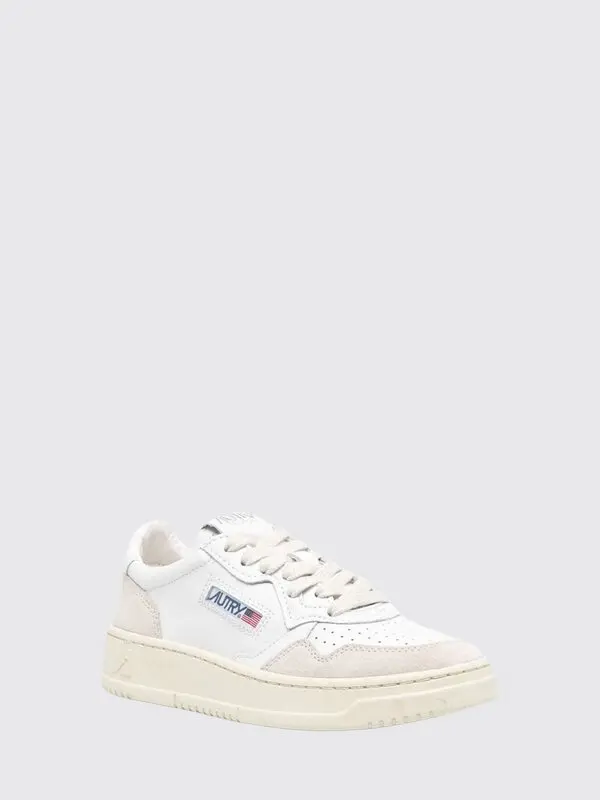 AUTRY Medalist Low Leather Sneakers - Natural