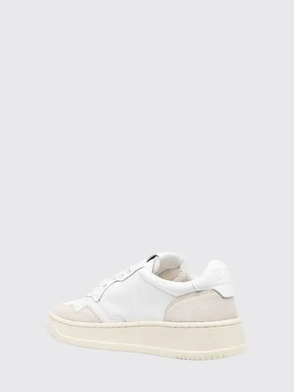 AUTRY Medalist Low Leather Sneakers - Natural