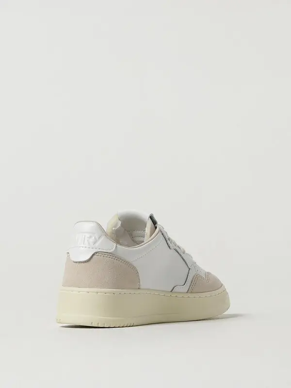 AUTRY Medalist Low Leather Sneakers - White