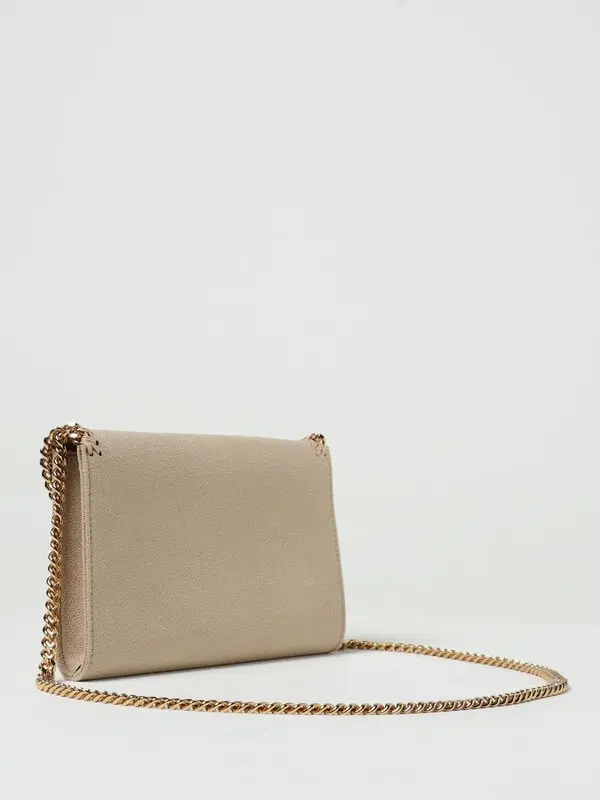 Stella McCartney Mini Bag With Chain Strap - Cream