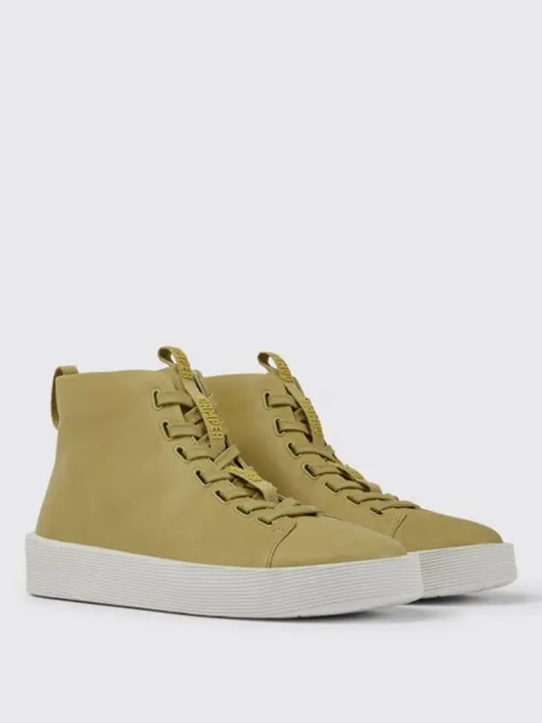 Camper Calfskin High Top Sneakers