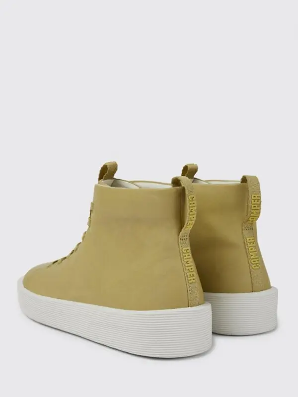 Camper Calfskin High Top Sneakers