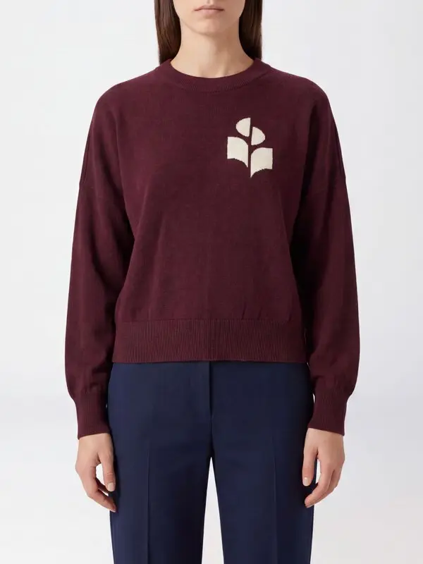 Isabel Marant Étoile Crew Neck Pullover - Burgundy