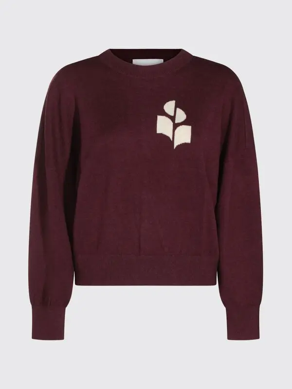 Isabel Marant Étoile Crew Neck Pullover - Burgundy
