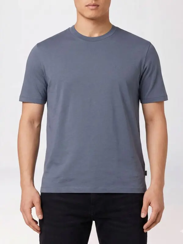 BOSS Basic Cotton T-shirt - Blue 2