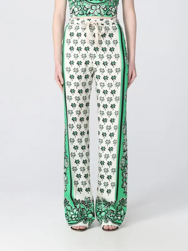 Red Valentino Wide Leg Trousers