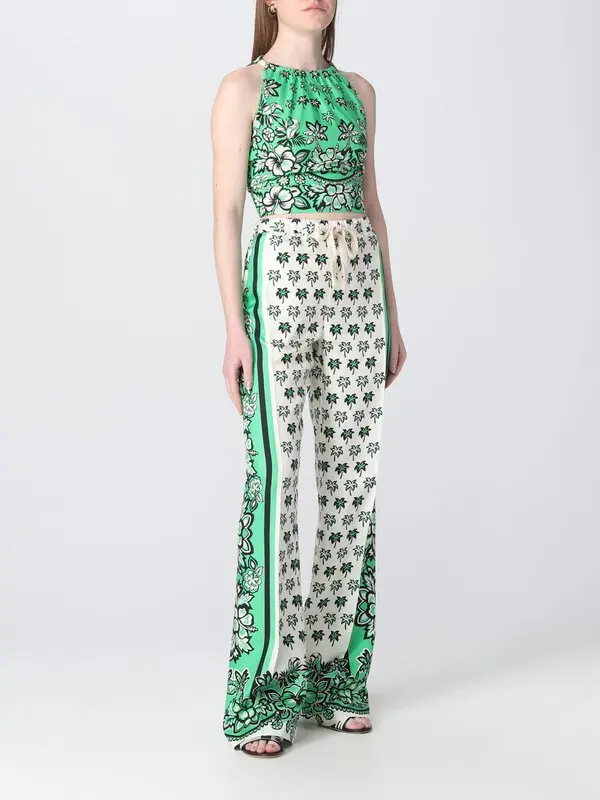 Red Valentino Wide Leg Trousers