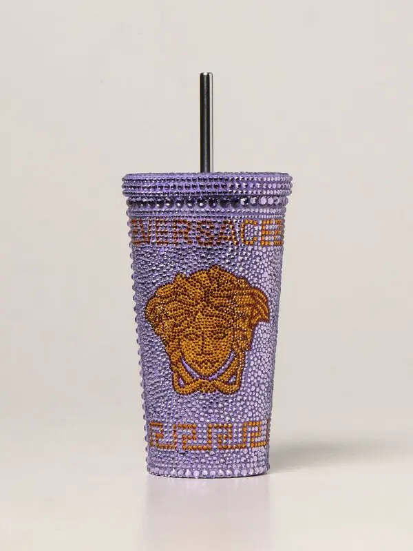 Versace Travel Mug With Medusa - Lilac
