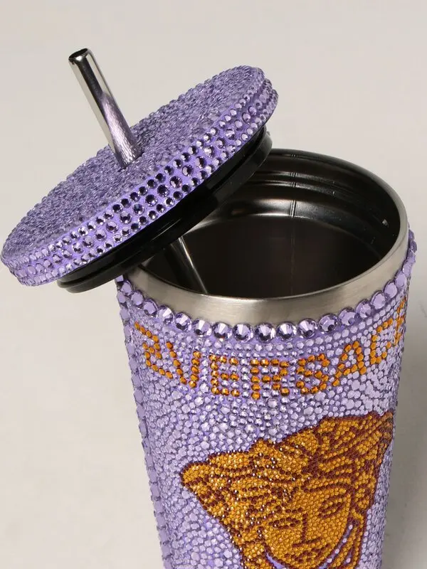 Versace Travel Mug With Medusa - Lilac