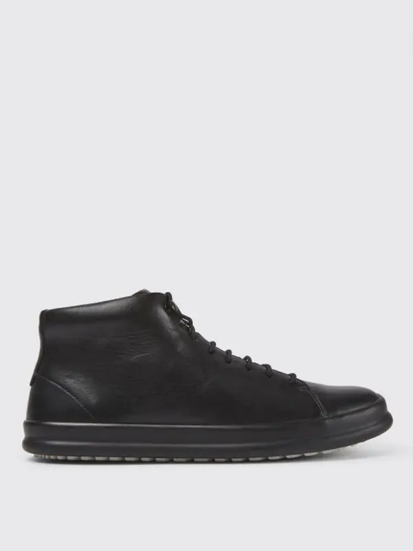 Camper Chasis Sneakers In Calfskin - Black