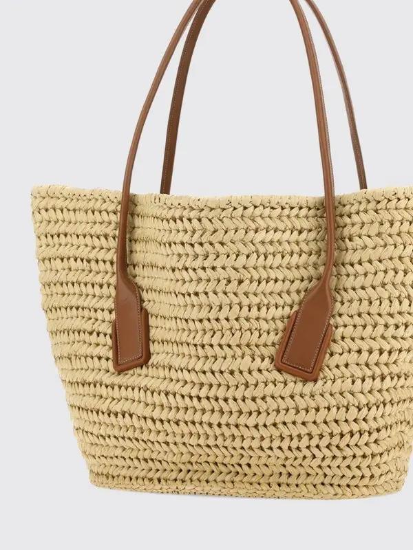 Bottega Veneta Medium Arco Raffia Tote Bag
