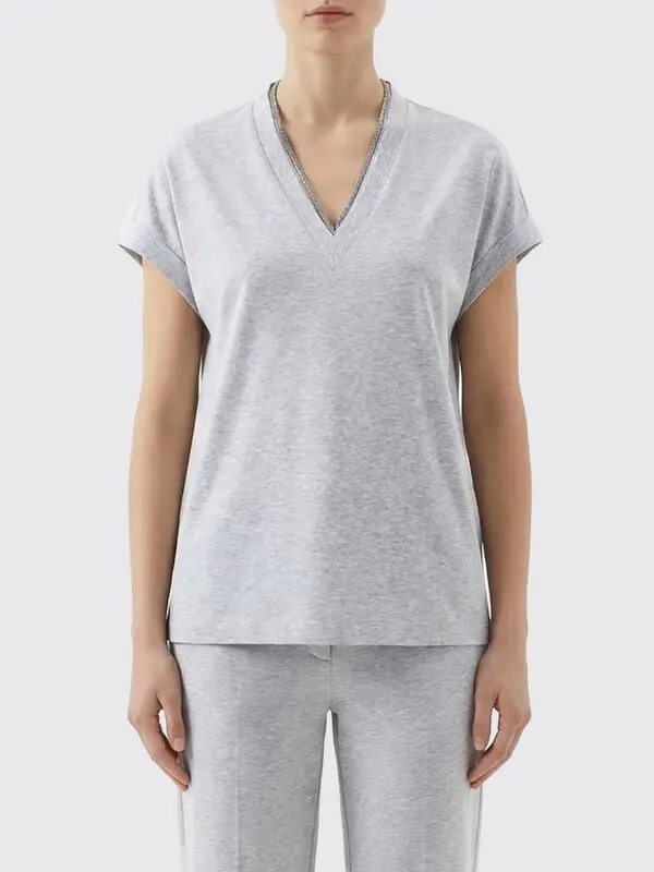 Brunello Cucinelli T-shirt - Smoke Grey