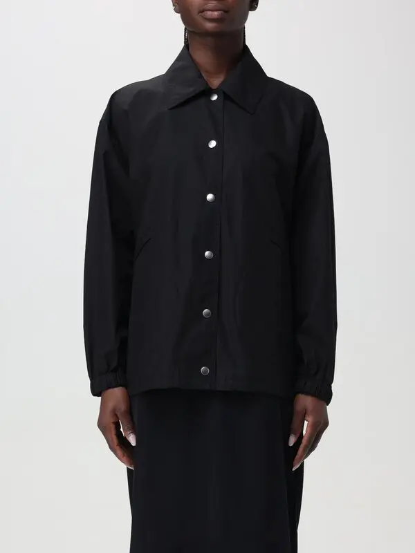 JIL SANDER Oversized Jacket With Classic Collar - Black