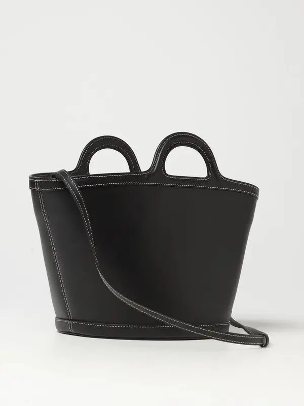 Marni Leather Tote Bag - Black