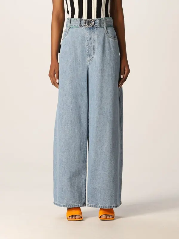 Bottega Veneta Wide Leg Jeans