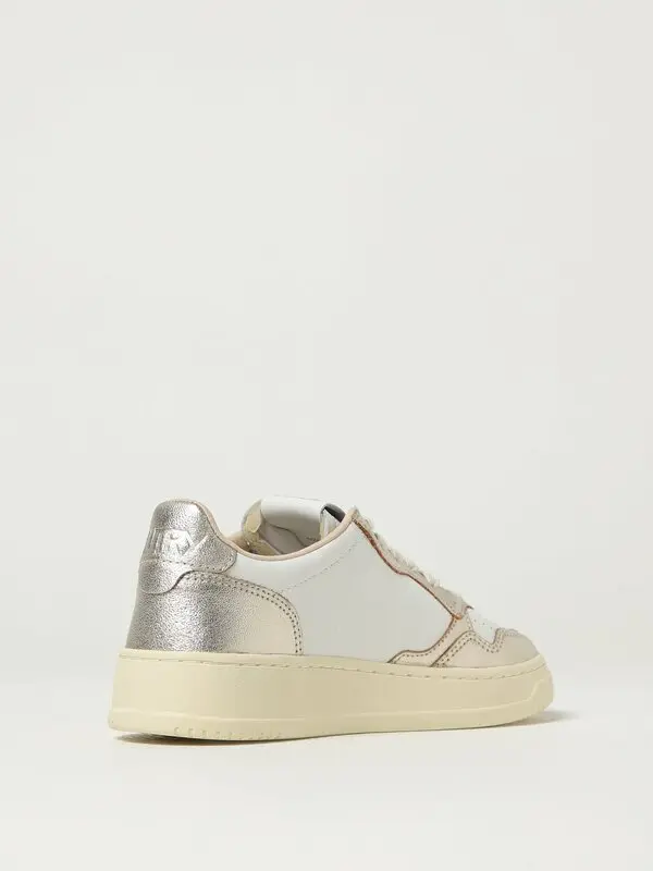 AUTRY Lace-up Sneakers - Gold