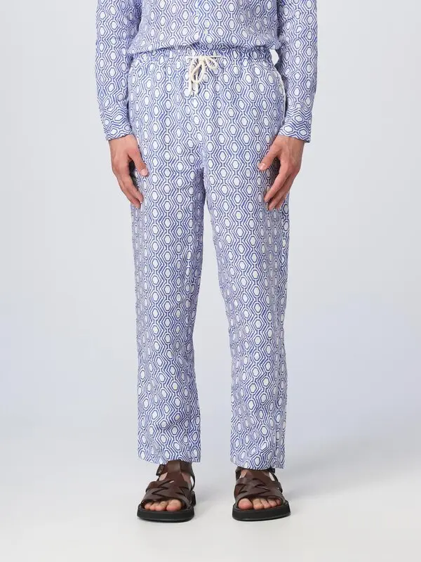 PENINSULA SWIMWEAR Printed Drawstring Pants
