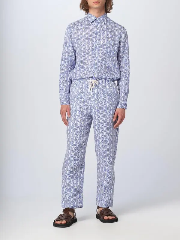 PENINSULA SWIMWEAR Printed Drawstring Pants