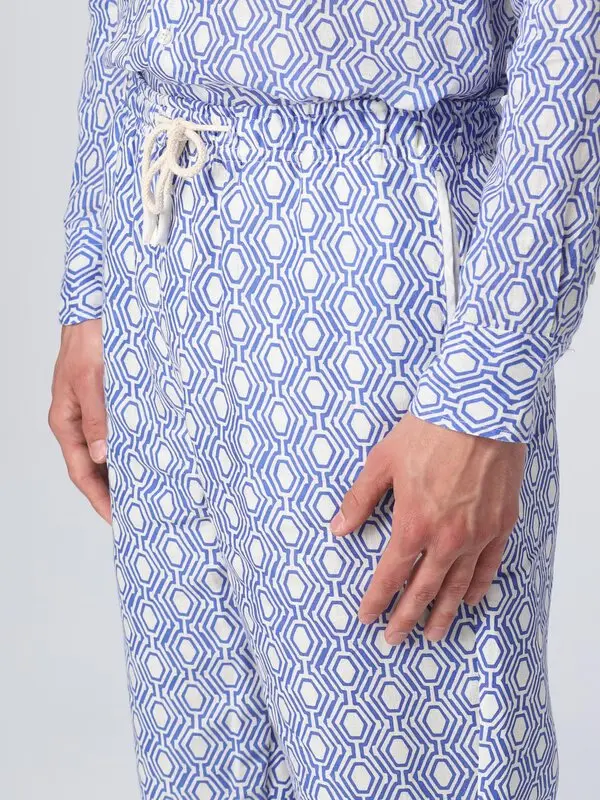 PENINSULA SWIMWEAR Printed Drawstring Pants