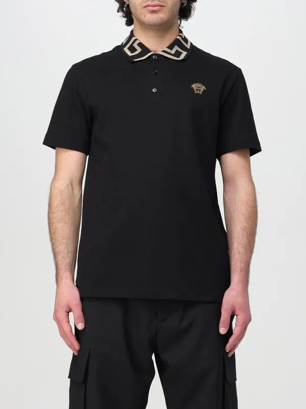 Versace Polo Shirt - Black