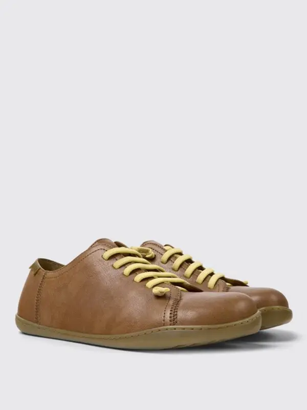 Camper Peu Leather Sneakers - Brown
