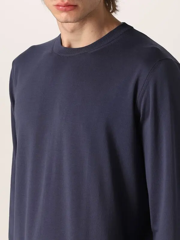 FAY Crew Neck Long Sleeve Sweater - Multicolor