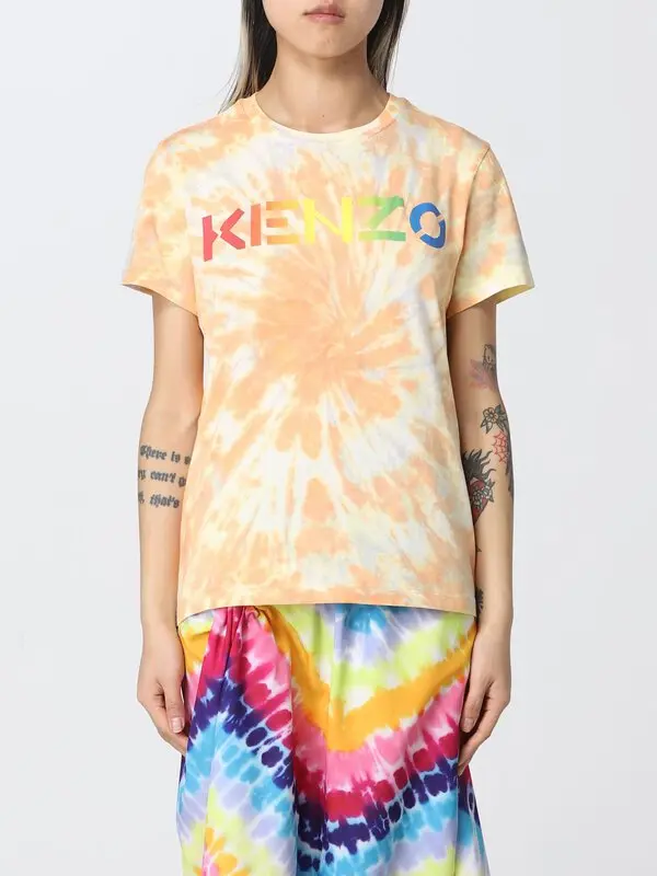 Kenzo Basic Line T-shirt - Peach