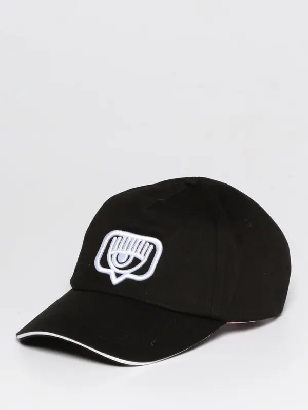 CHIARA FERRAGNI Baseball Cap - Black