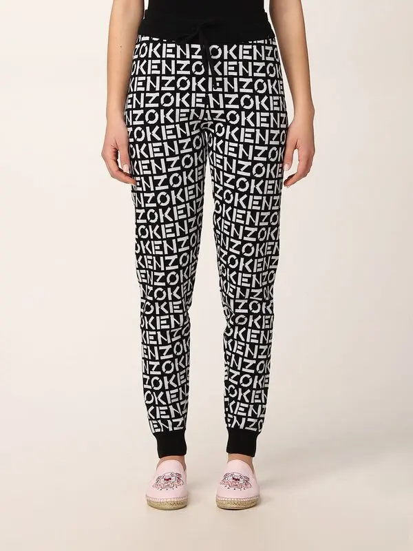Kenzo All-over Logo Jogger Pants