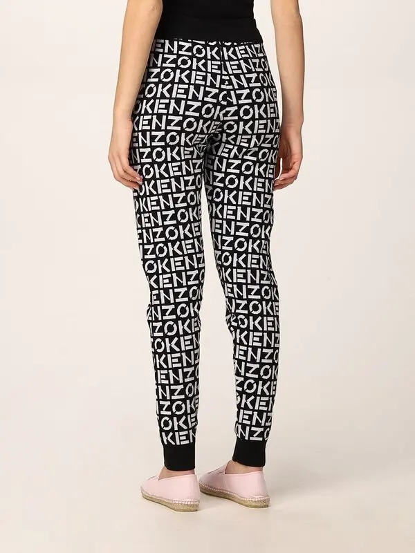 Kenzo All-over Logo Jogger Pants