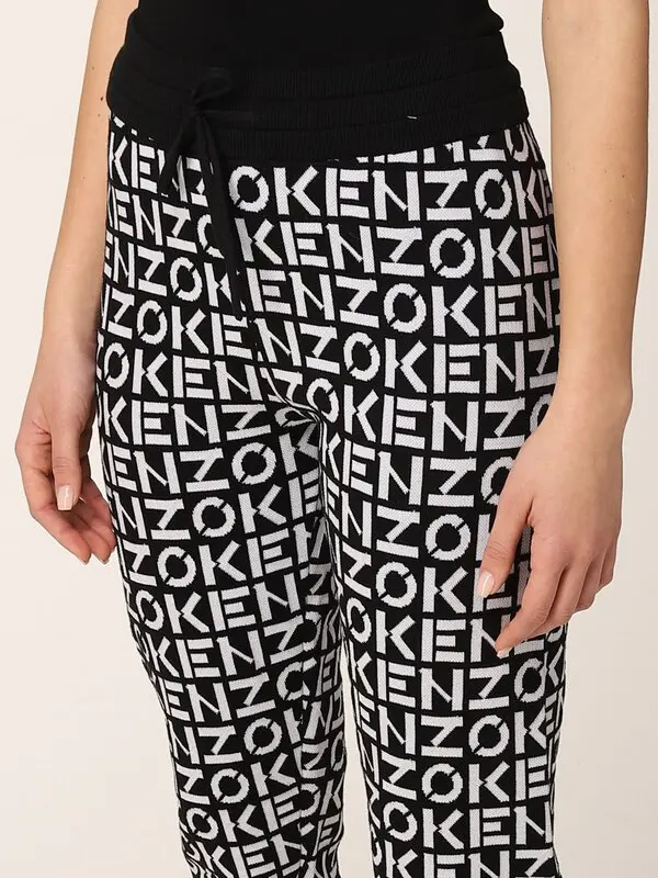 Kenzo All-over Logo Jogger Pants