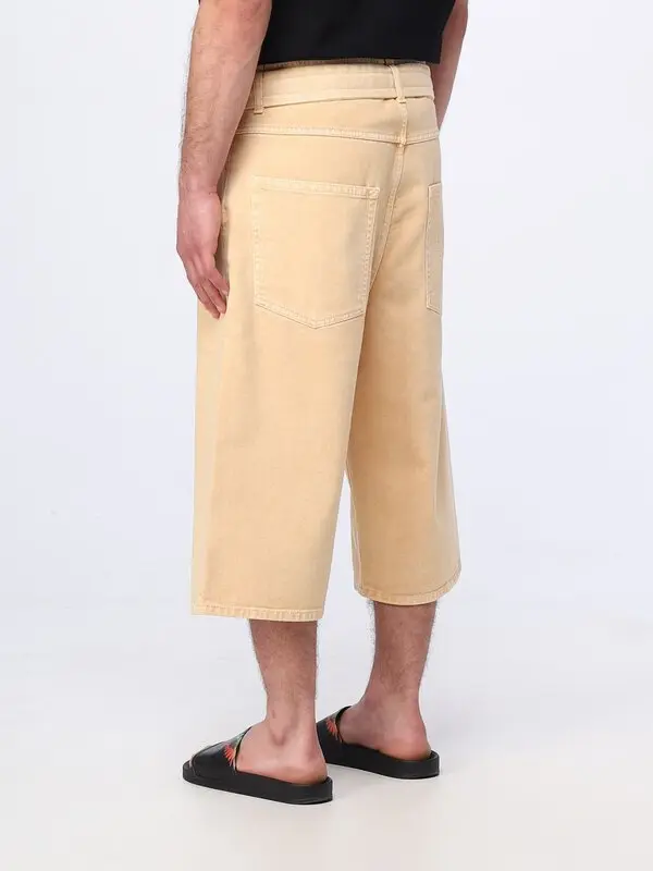 COUNTY OF MILAN Wide Leg Shorts - Camel