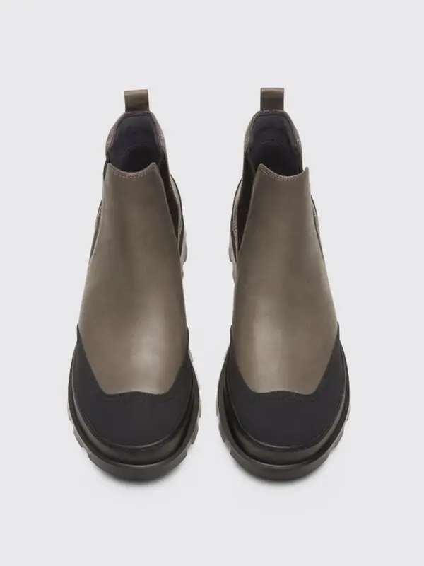 Camper Brutus Leather Ankle Boots