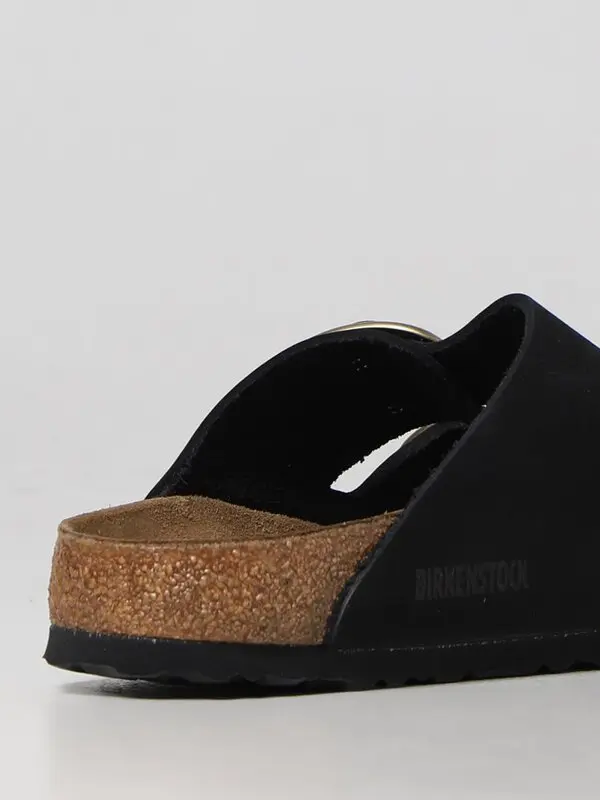 BIRKENSTOCK Heeled Sandals With Buckle Detail - Black