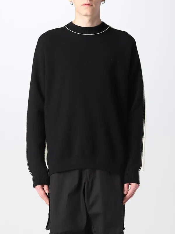 AMBUSH Ribbed Knit Sweater With Contrast Piping